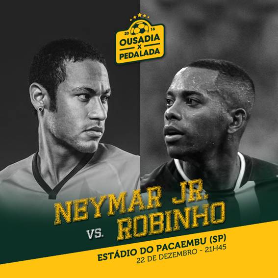 Neymar Jr. e Robinho se enfrentam em amistoso – ACEESP